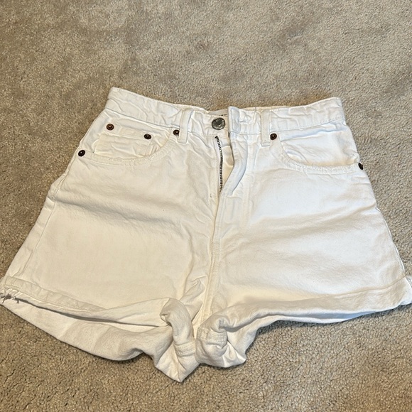 Zara | Shorts | Mom Fit Rolling Shorts | Poshmark